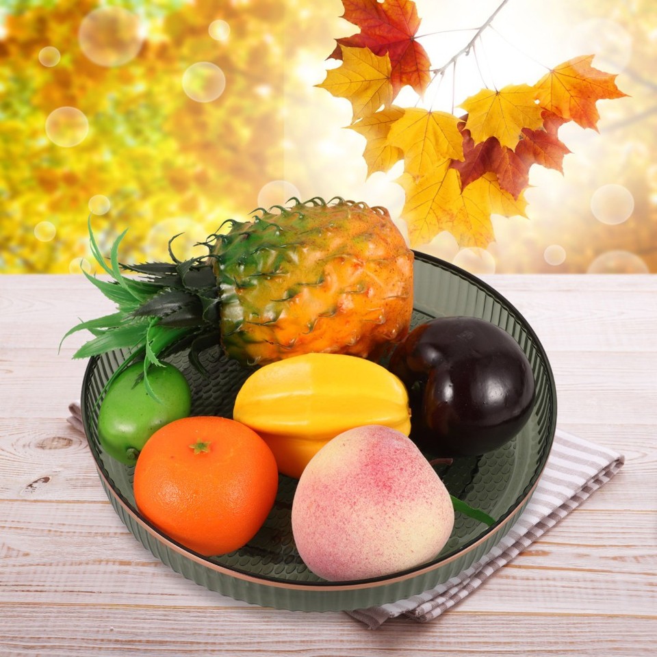 Round Rotating Cosmetic Tray Plastic Rotating Organizer Tray Round ...