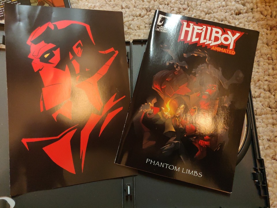 Hellboy Animated - Sword of Storms (DVD, 2007) COMIC INCLUDED ...