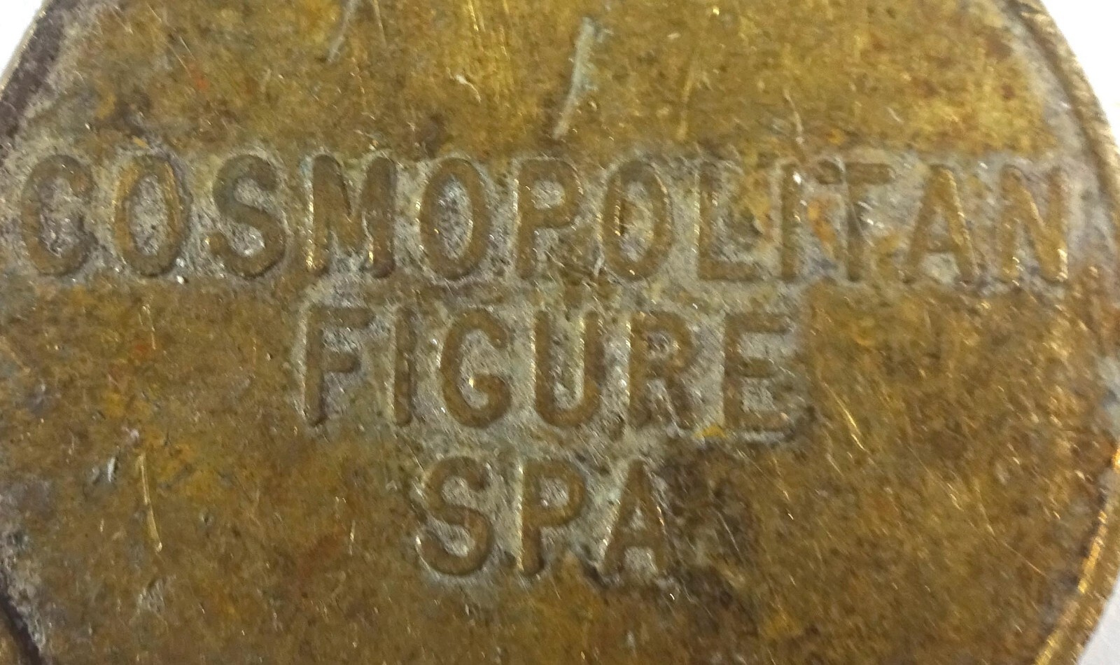 1973 Cosmopolitan Figure Spa Springfield Pa. 1.5"d $20.00 Value Token ...