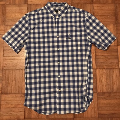 Fred Perry x Raf Simons Short Sleeve Checkered Shirt | eBay