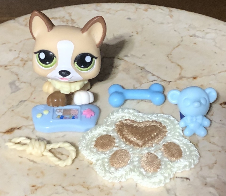 Authentic Littlest Pet Shop Rare #1878 Petriplet Puppy🐾 | eBay