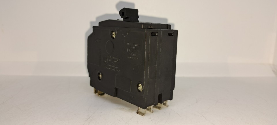 SQUARE D QO250 2 POLE 50 AMP 2P 50A Yellow Face CIRCUIT BREAKER TYPE QO ...