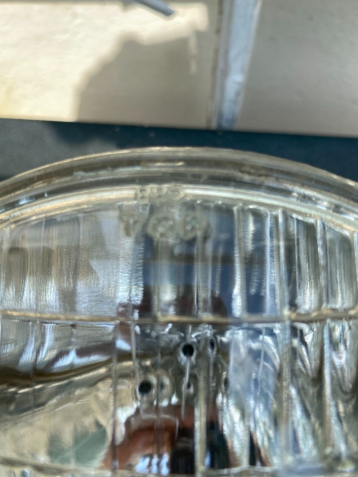 INDIAN MOTORCYCLE ORIGINAL WESTINGHOUSE 6 VOLT BULB AND RIM | eBay