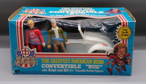 RARE vintage 1981 Mego GREATEST AMERICAN HERO Convertible Bug MIB 3.75 ...