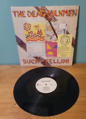 The Dead Milkmen Bucky Fellini 1987 Enigma Records In Shrink With Hype ...
