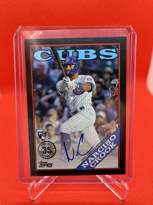 2023 Topps Series 1 Narciso Crook Rookie Auto 88BA-NC CUBS Black /199 ...