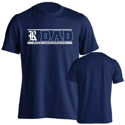 Rice University Owls Rice University Dad Father Parent Logo T-shirt Tee ...