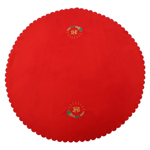 Church Clergy Red Altar Cloth Chalice Pall Chalice cloth JHS Grape ...