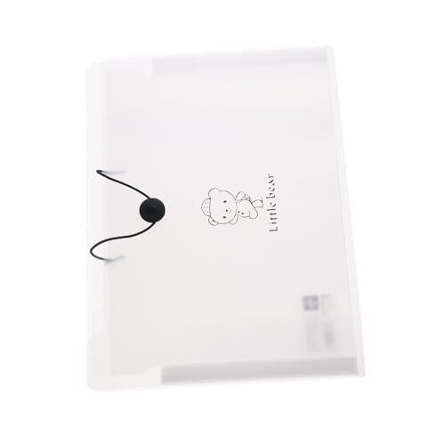 2Pcs A4 Expanding File Folders Set,8-Layer Little Bear A4 Organ Bag Cartoon E... | eBay