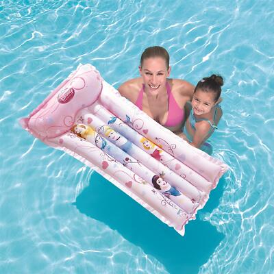 DISNEY PRINCESS CHILDRENS SWIMMING POOL LOUNGER LILO BESTWAY BEACH MAT ...