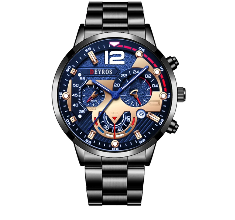 Luxury Fashion Men Sports T1 Color Watches Stainless Steel Quartz Wrist ...