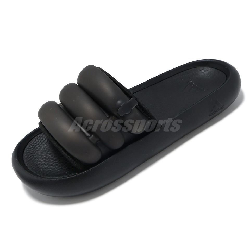 adidas Adilette Zplaash Triple Black Men Unisex Sandals Slides Slippers ...