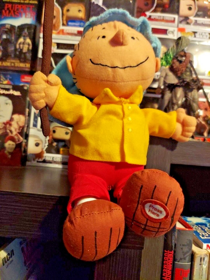 Peanuts LINUS Shepherd What Christmas Is All About Charlie Brown Plush ...