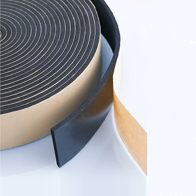 Rubber EPDM Self Adhesive Backed Foam Sponge Strip Roll Sheet Tape ...