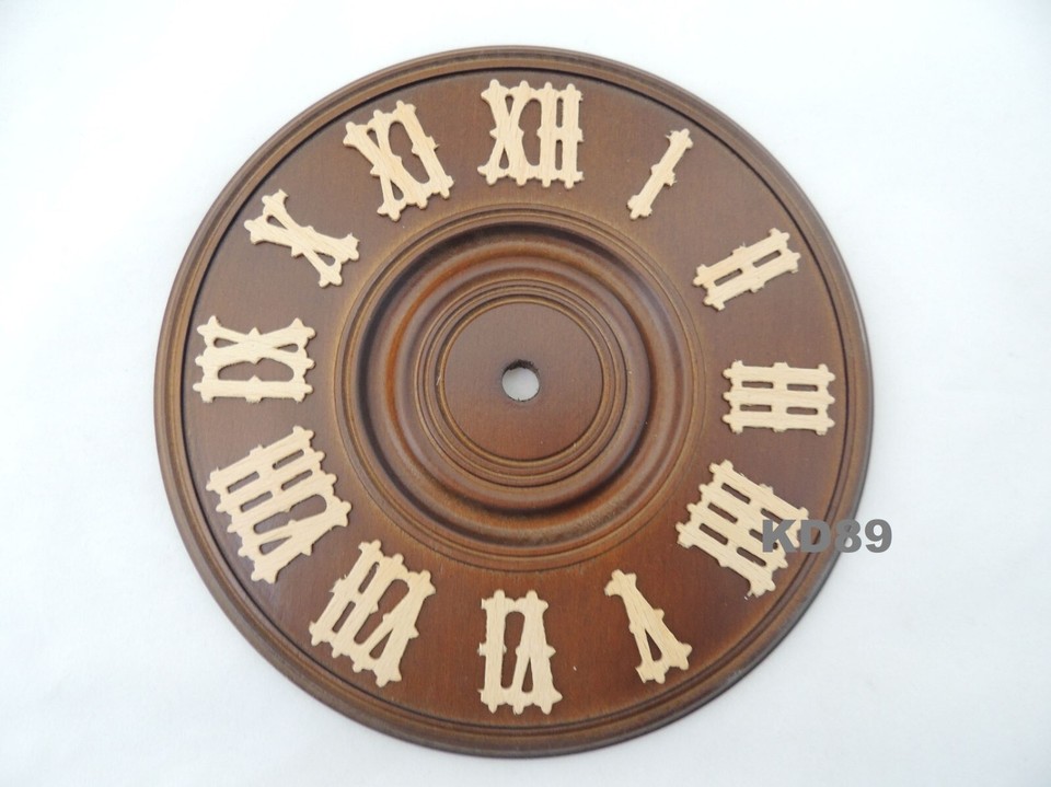 Brown Wood Cuckoo Clock Dial Wooden Numeral | eBay
