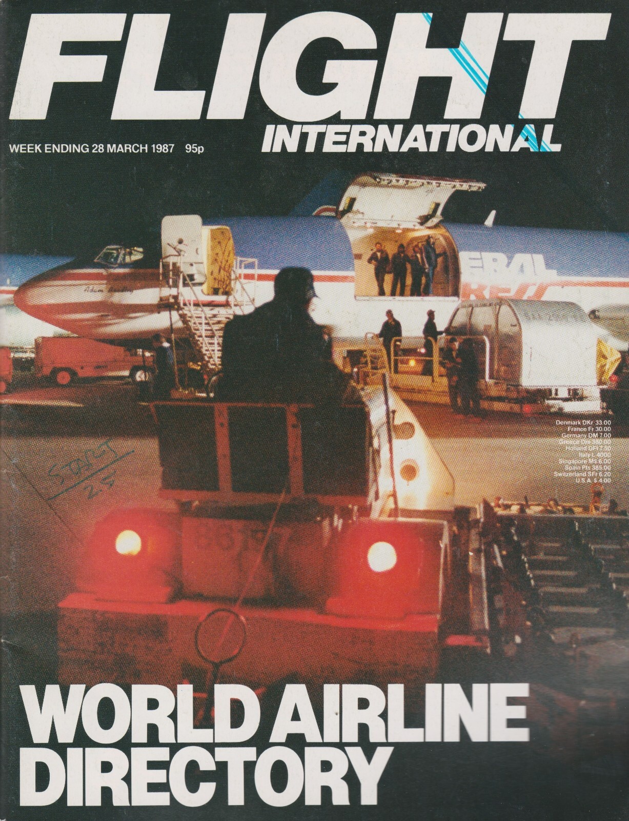 Flight International (28 Mar 1987) World Airline Directory, T-45, Fed ...