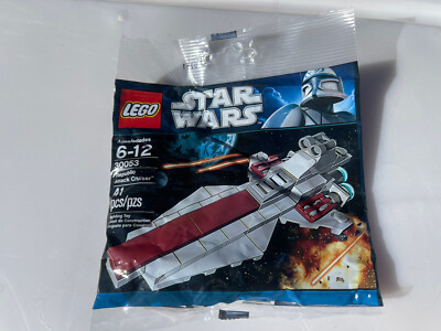 LEGO Star Wars Republic Attack Cruiser (30053); Sealed; Ages 6-12; Pcs ...