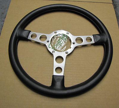 1969-73 FIREBIRD TRANS AM FORMULA STEERING WHEEL, BLACK W/ SILVER ...