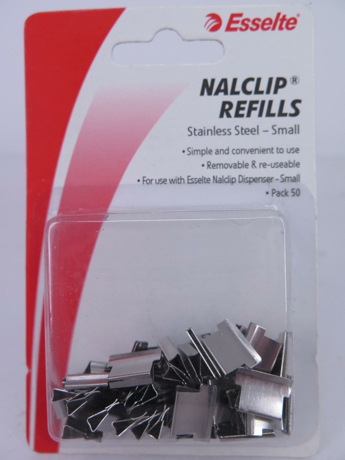 50 x Small Esselte Nalclip Dispenser Refills 15 Sheets 45199 | eBay