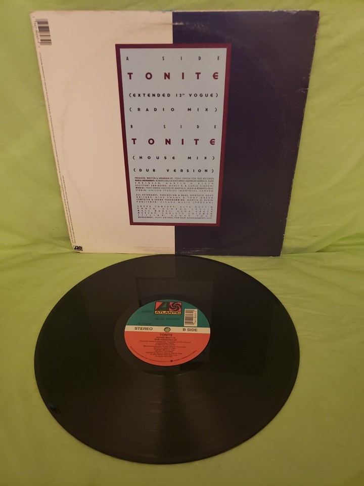 ALTA DUSTIN - TONITE - 12" VINYL SINGLE | eBay