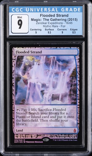 2015 MAGIC: THE GATHERING #16/45 FLOODED STRAND CGC 9 | eBay