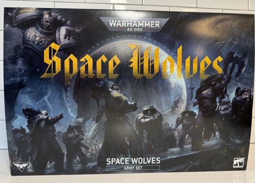 Warhammer 40k Space Marines Space Wolves Army Set Box New Sealed | eBay