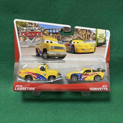 Cars Mattel Jeff Gorvette John Lasseter Set | eBay