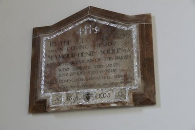 Photo 6x4 Soole memorial Reading Memorial to Seymour Henry Soole M.A in ...