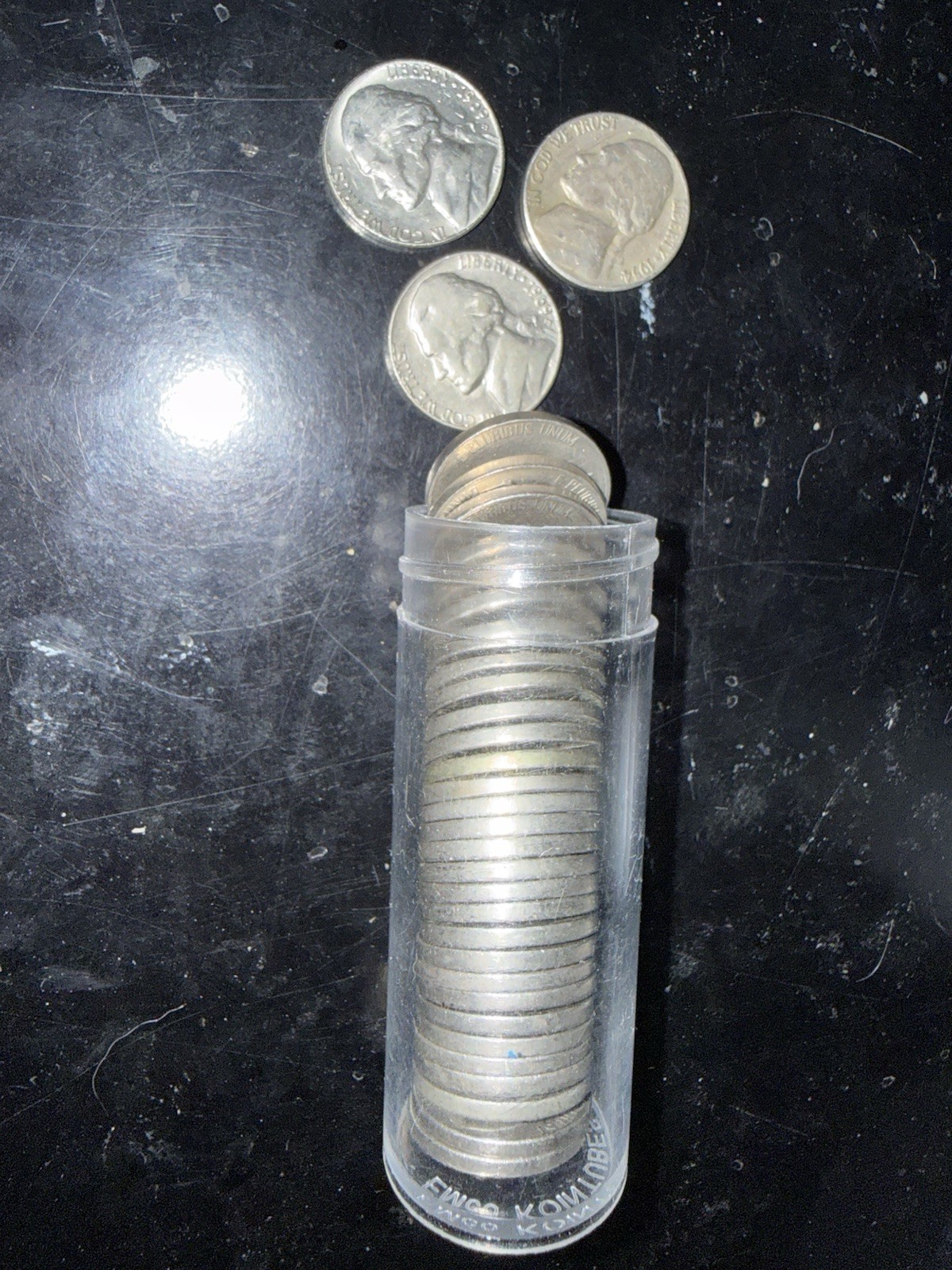 ROLL OF S Minted Nickels (the Container Pictured) | eBay