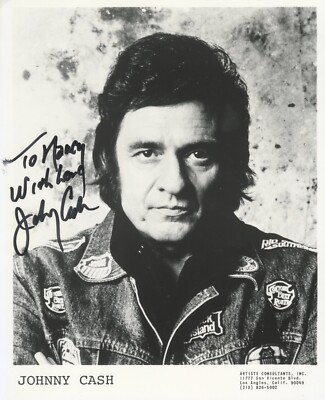 Johnny Cash ~ Signed Autographed Photo ~ PSA DNA | eBay