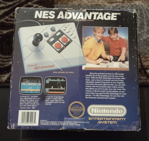 Nintendo NES Advantage Joystick in box | eBay