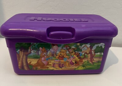 VTG Disney Huggies Baby Wipes Empty Container Purple Winnie the Pooh ...