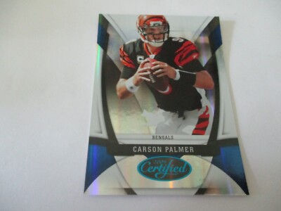2009 Leaf Certified Blue Foil Carson Palmer Card #26 Serial #13/100 | eBay