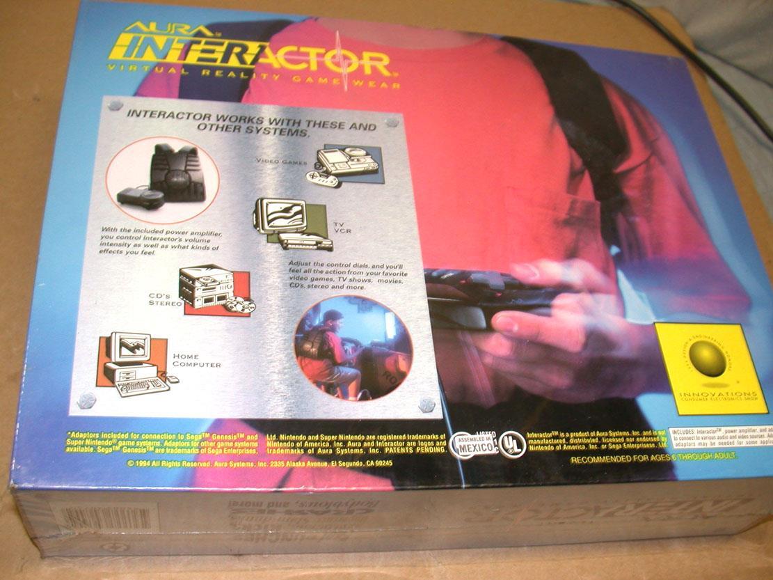 AURA Interactor Virtual Reality Game Wear - Black (9400230740) for sale ...