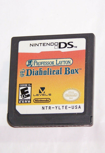 Professor Layton And The Diabolical Box - Nintendo DS - Game Only ...