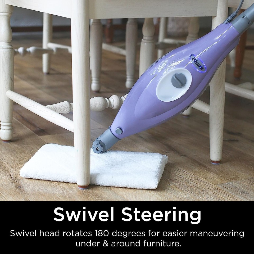 Shark S3501 Steam Pocket Mop Hard Floor Cleaner, With Rectangle Head ...