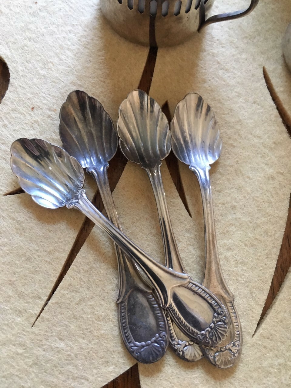 Set of 4 Espresso Cup, Saucer & Spoon Bellini Brazil Veracruz Demitasse ...