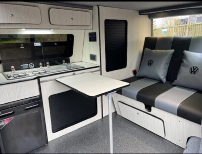 VW T5 Volkswagen Transporter SWB Interior Units Kitchen Furniture ...
