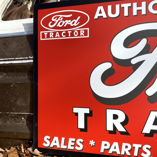 4ft Ford Tractor Dealer Vintage Style Repop Sign | eBay