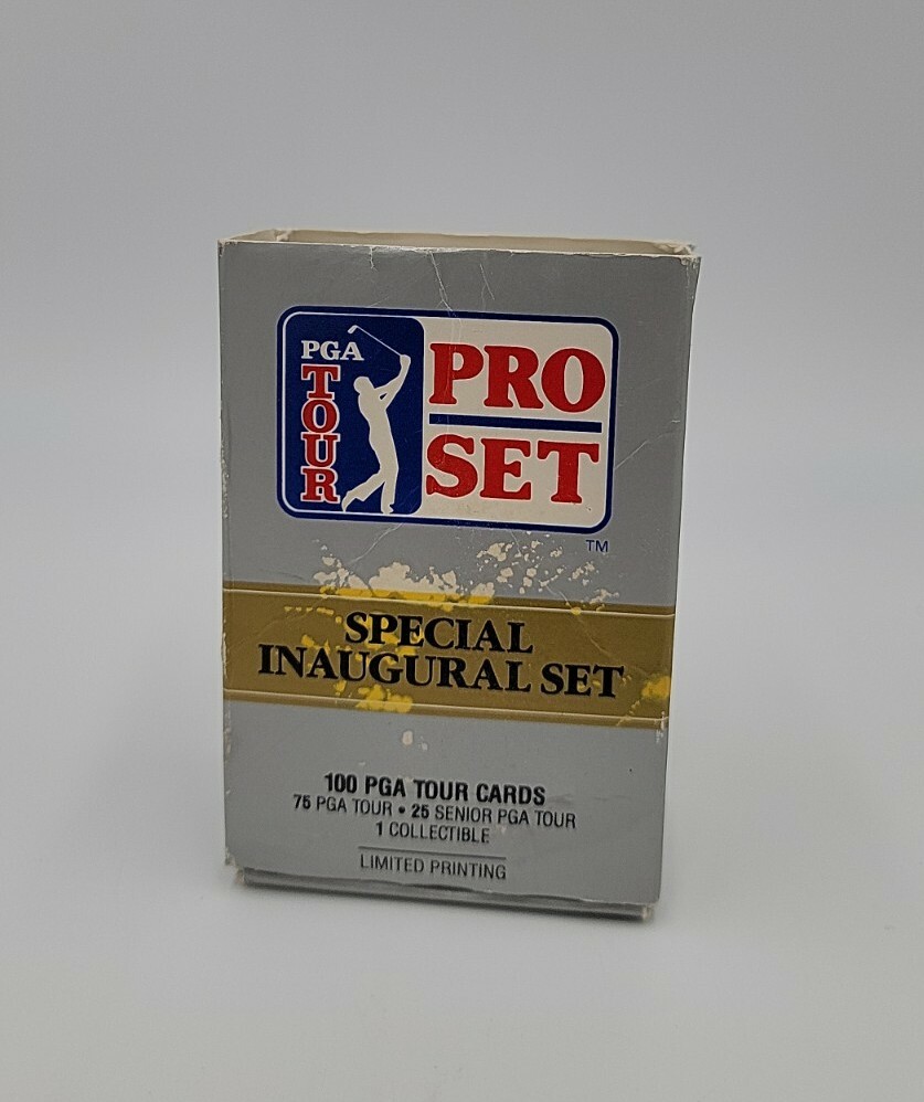 1990 PGA Tour Pro Set Special Inaugural Trading Card Box Set New ...