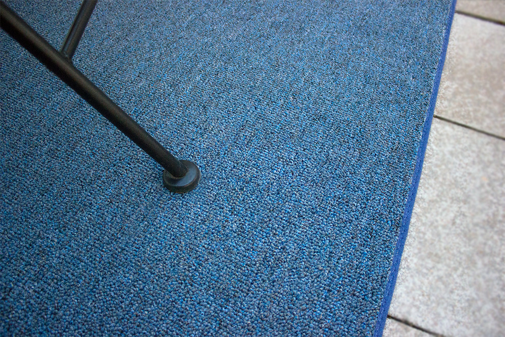 Cobalt Blue Indoor Outdoor Level Loop Area Rug Carpet Available in Many ...