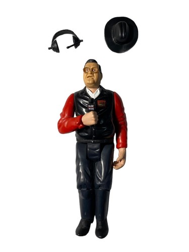 WWF WWE Jim Ross Jakks 1998 Ringside War Tony Variant Original Hat ...