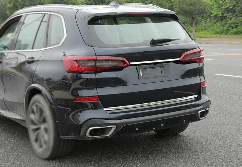 For BMW X5 G05 2019-2021 Silver Steel Rear Tailgate Trunk Lid Cover ...