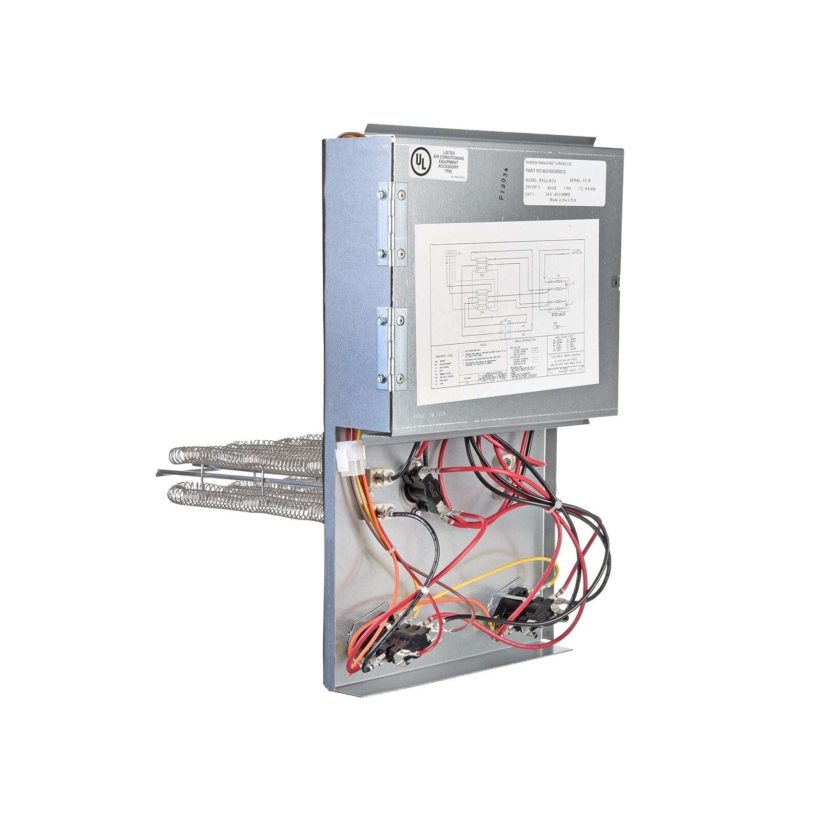 Rheem-Ruud RXQJ-A10J - Btu-Tutco Rheem Rxqj-A10J - Heater Kit | eBay