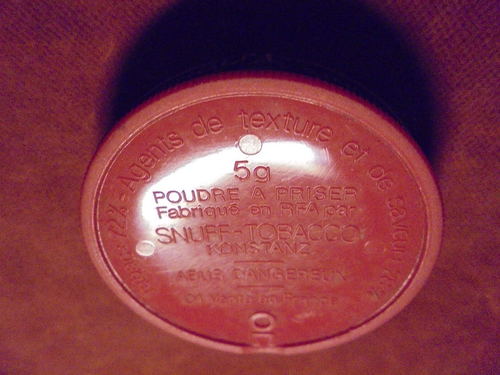 SecouetteTABAC à PRISER SINGLETON'S PLUS SUPER MENTHOL SNUFF TABACCO ...