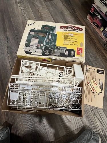 AMT & ERTL & ITALERI HUGE LOT OF 12 KITS!! BUILDERS/KIT BASHING!! PARTS ...