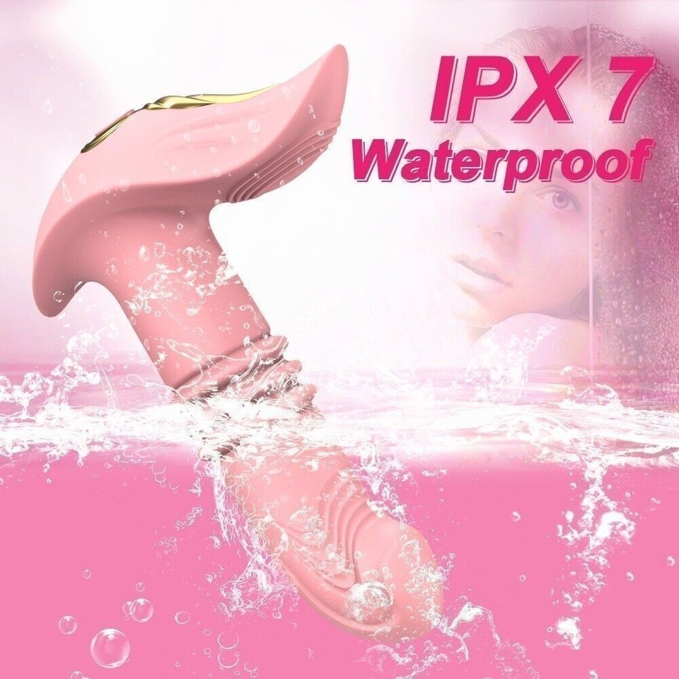 Wearable Remote G Spot Vibrator Clit Massager Thrusting Dildo For Women ...