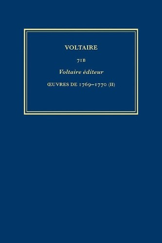 Voltaire Œuvres complètes de Voltaire (Complete Works of (Hardback) (UK ...