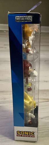 Sonic the Hedgehog Metalfigs 3 Pack 2.5” Figures Die Cast Metal/Tails ...