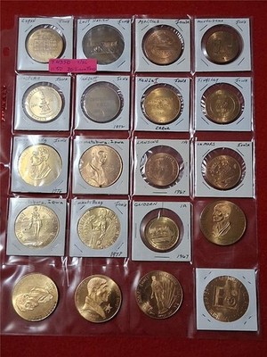 DEALERS' OVERSTOCK OF 20/TWENTY IOWA TOKENS/MEDALS/GOOD FOR TOKENS # ...